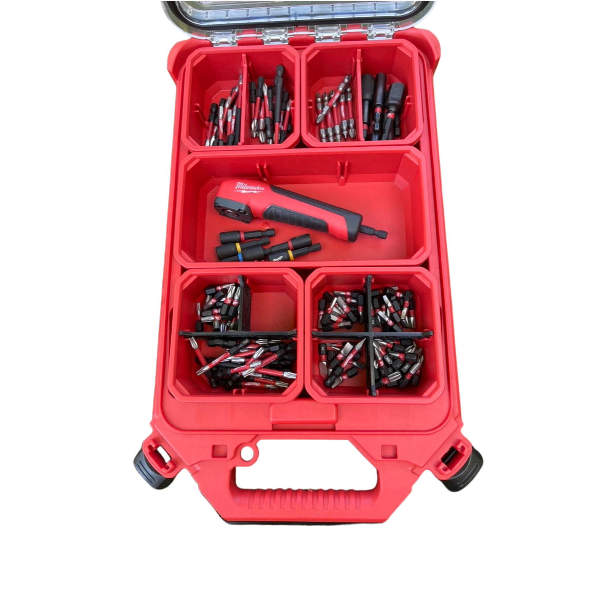Milwaukee PACKOUT Slim 4-Compartment Cross Divider - Organize Small ...